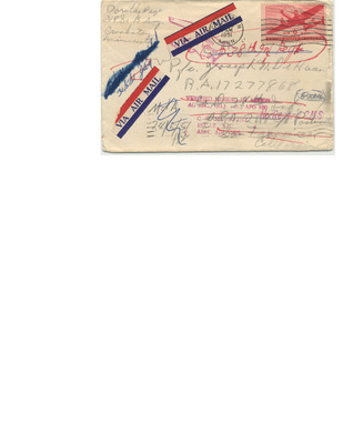 "1951-05-17, Dorothy to Joseph" by Dorothy Page and Joseph DeHaan