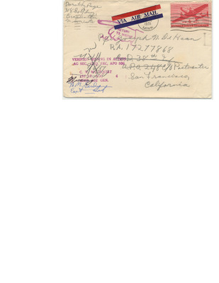 "1951-05-31, Dorothy to Joseph" by Dorothy Page and Joseph DeHaan