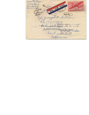 "1951-06-13, Dorothy to Joseph" by Dorothy Page and Joseph DeHaan