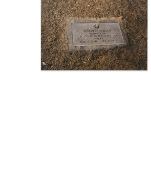 "Undated, photograph, headstone" by Dorothy Page and Joseph DeHaan